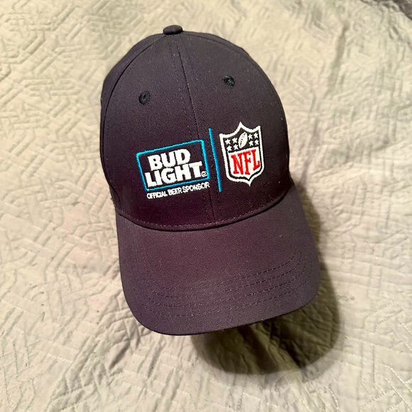 NFL | Accessories | Bud Light Nfl Snapback Adjustable Cap Navy Blue ...